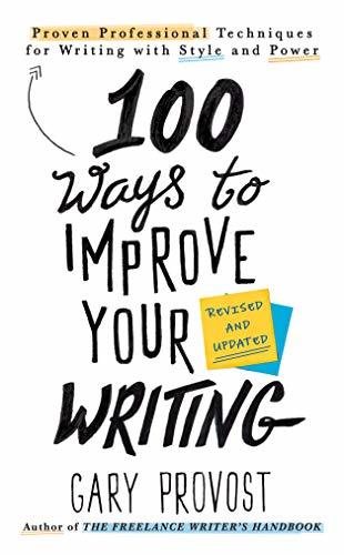 100 Ways to Improve Your Writing | Stray Thoughts